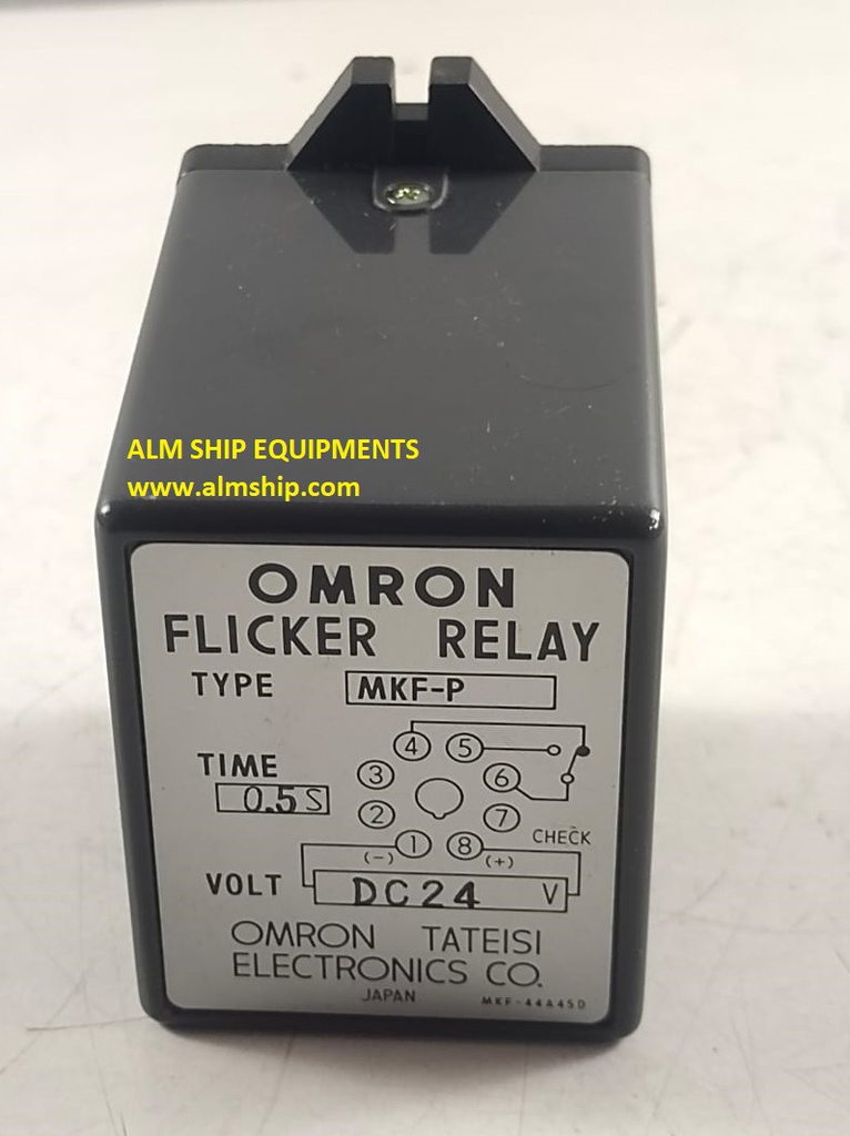Omron MKF-P Flicker Relay DC24V | ALM SHIP EQUIPMENTS